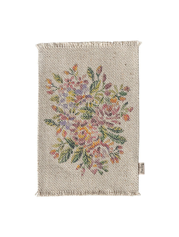Maileg Floral Rug, Large (21cm) - Maileg House of Miniature | gifts-for ...